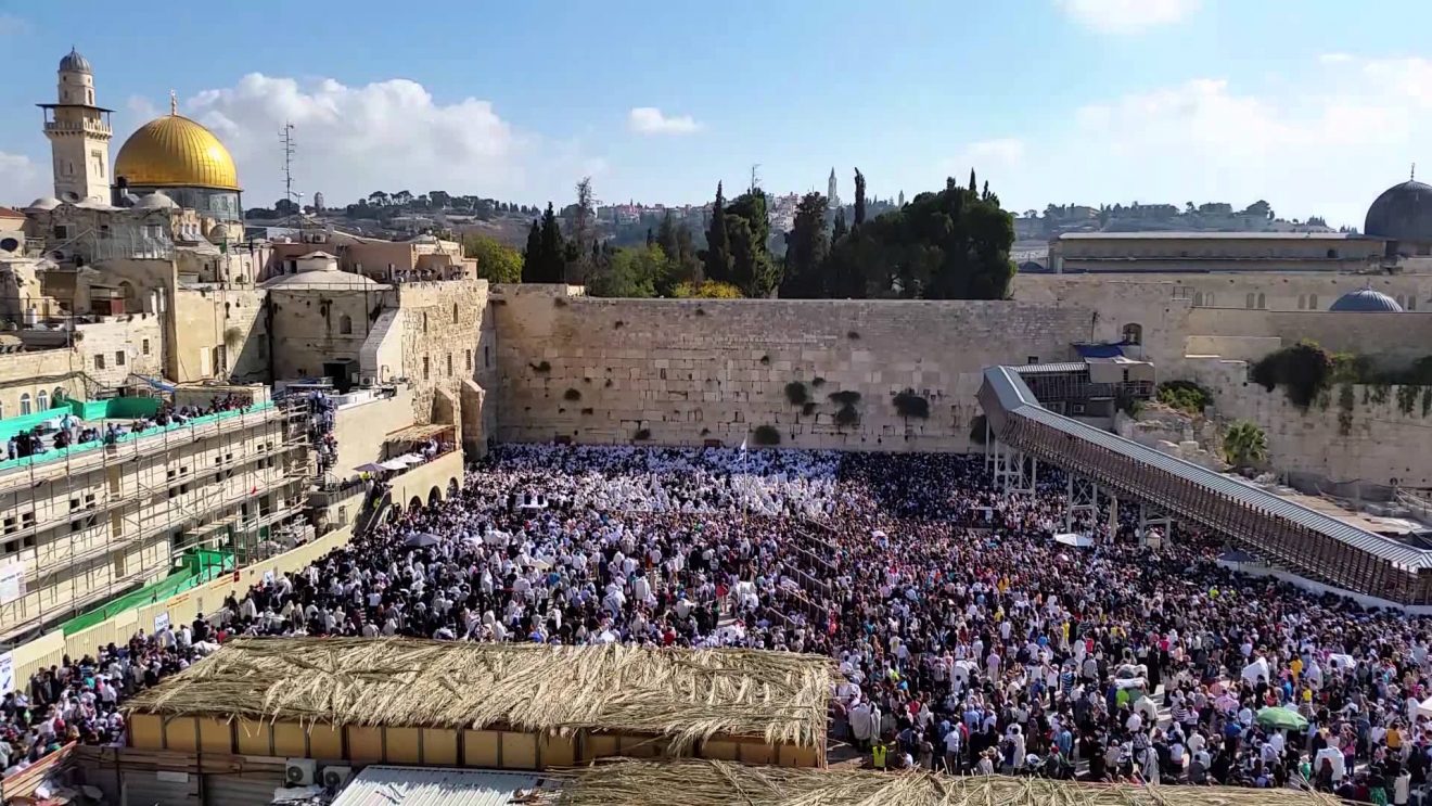 Le BirKat Cohanim de Souccot à Jérusalem - JForum