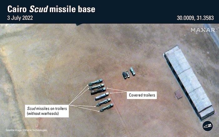Une base de missiles Scud à environ 12 km du Caire - JForum