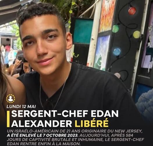 La couverture médiatique de la libération d'Edan Alexander - JForum